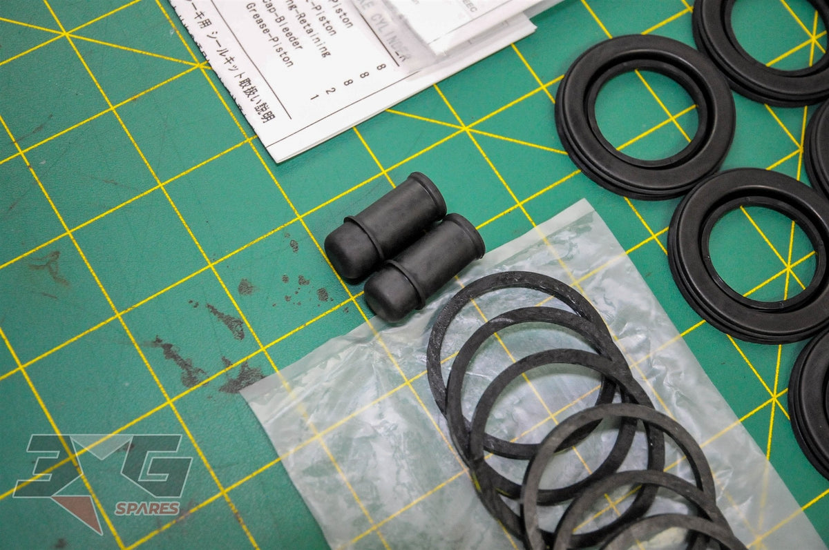 Shop 3GSpares AY600-NS069 OEM Genuine NEW Nissan Pit 4 Pot Sumitomo FRONT Caliper Rebuild – 3G ...