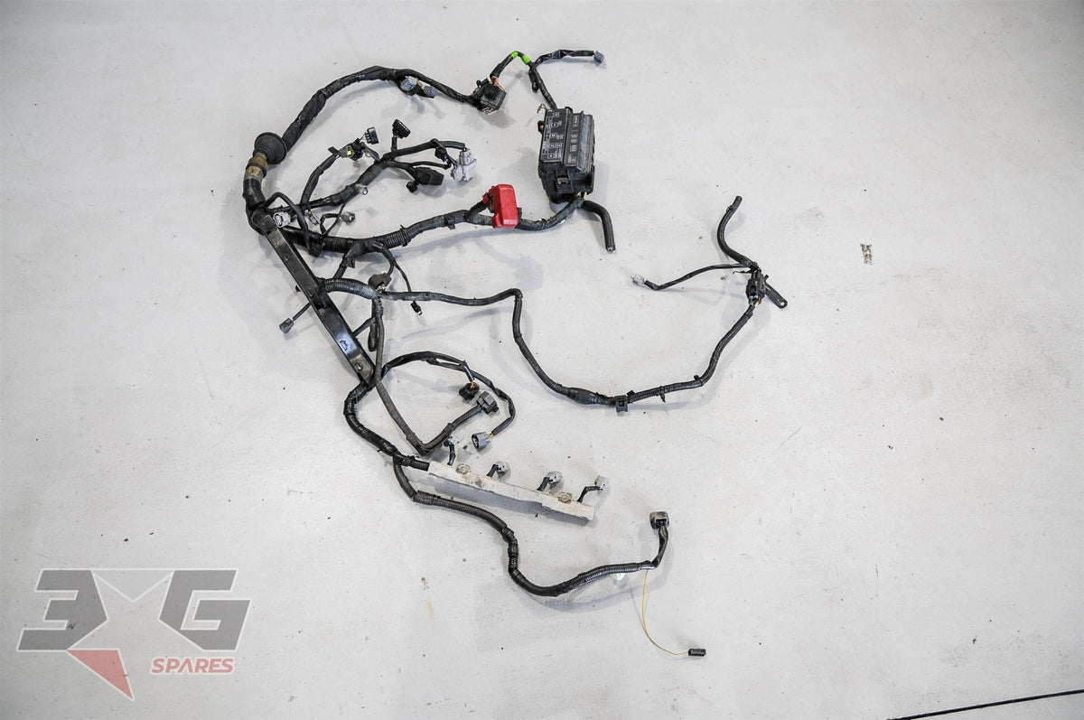 Toyota JDM Toyota AE101 20V Blacktop 4AGE Engine Harness Loom Wiring ...