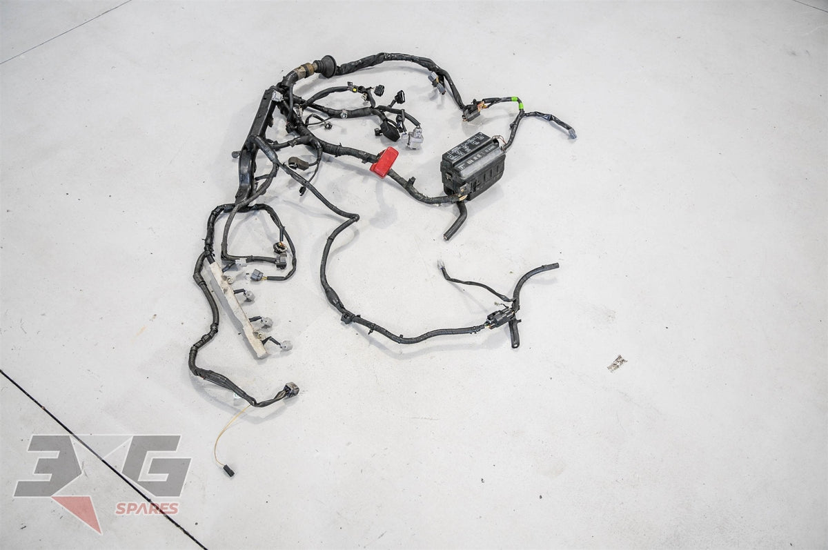 Toyota JDM Toyota AE101 20V Blacktop 4AGE Engine Harness Loom Wiring ...
