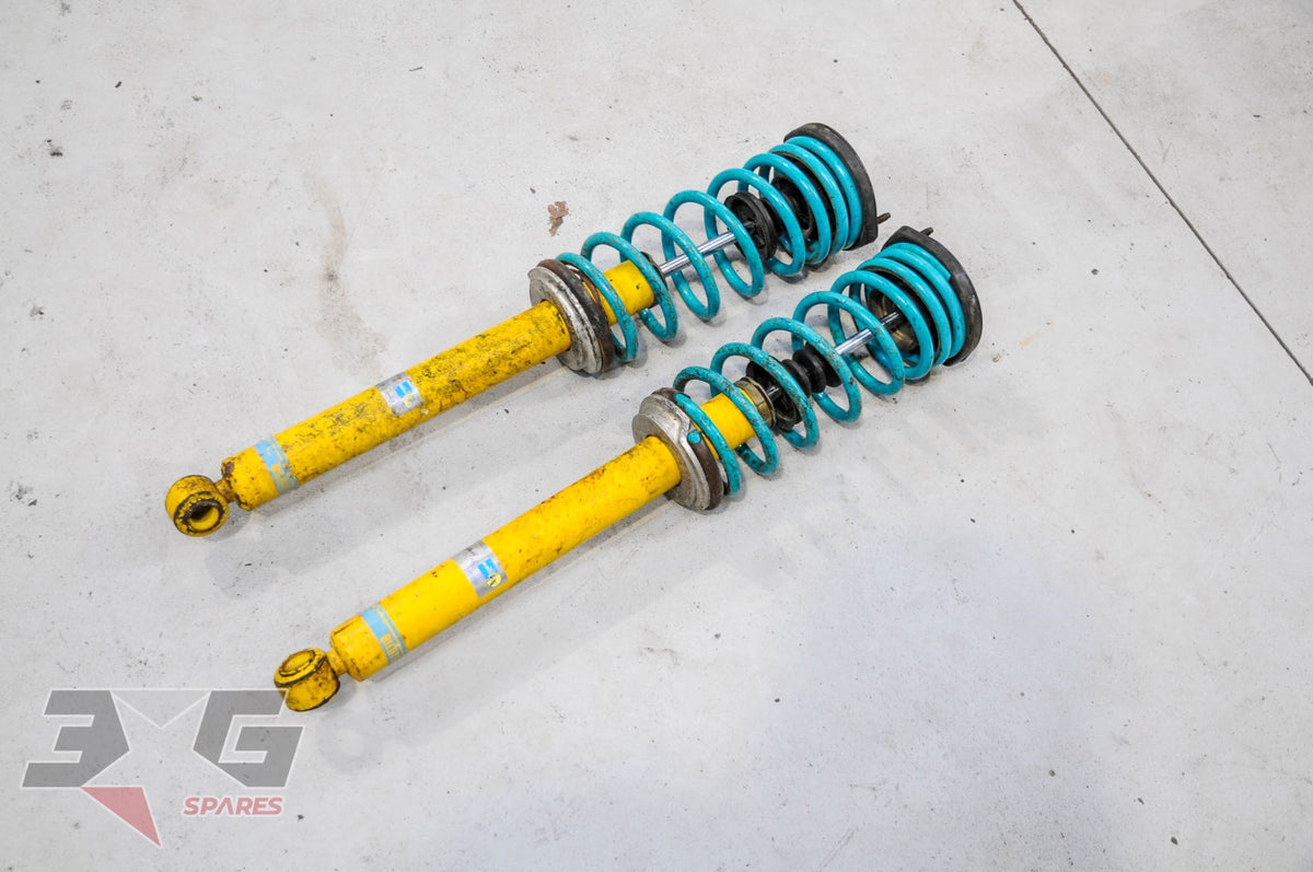Nissan R33 R34 Skyline Rear Dobinson Springs & Bilstein Shocks GTS GTS ...