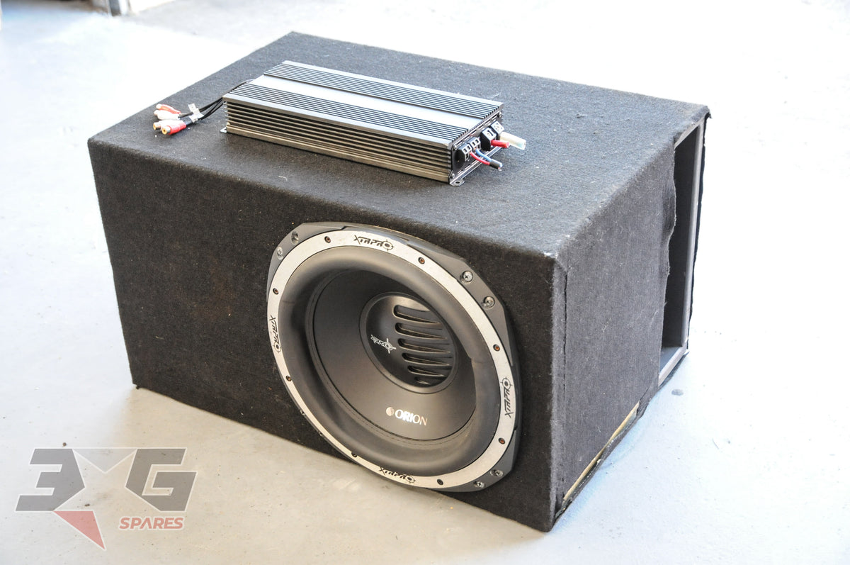 ORION XTR PRO 122D 12″ Subwoofer & Ported Box + Mono Block Amplifier ...