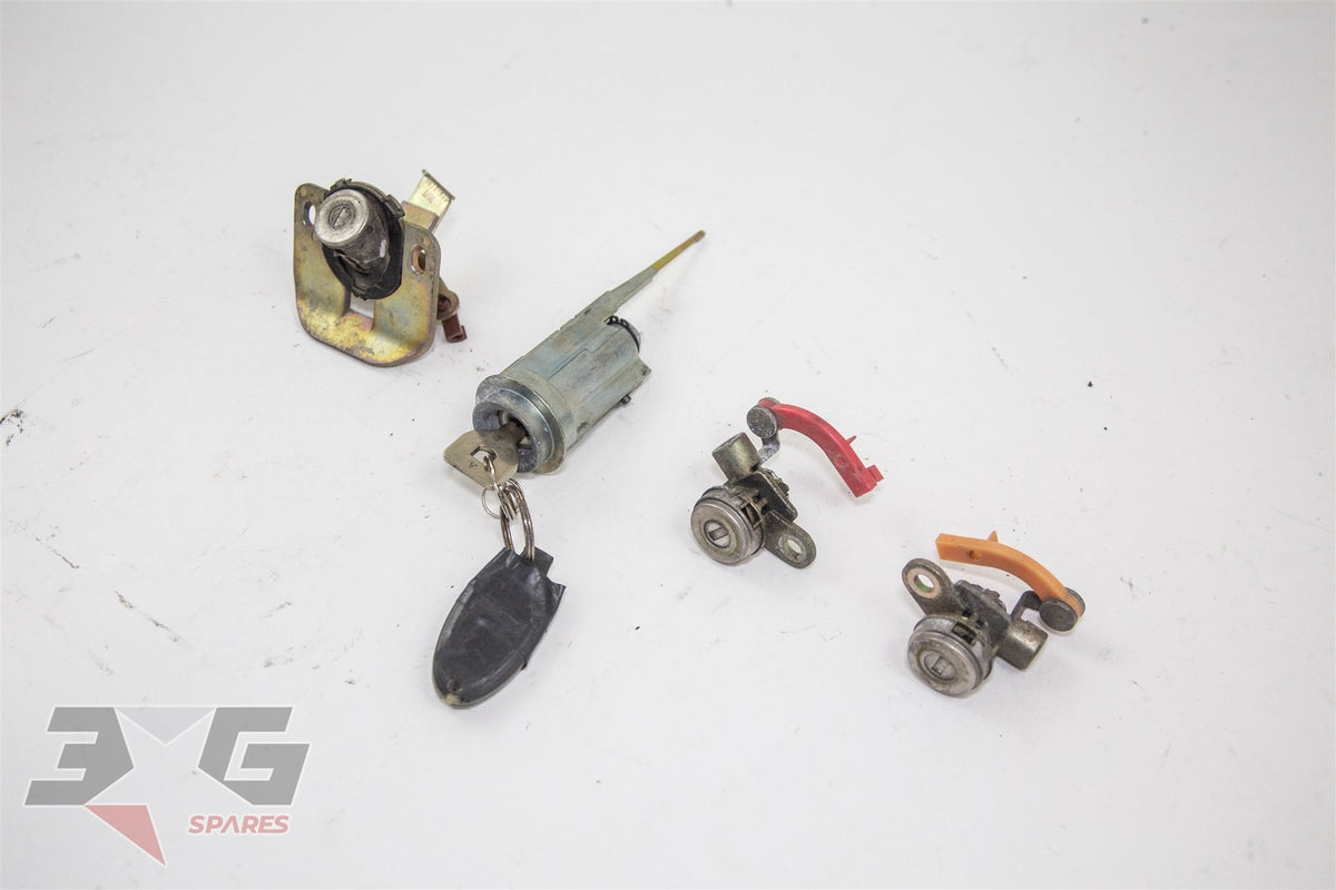 Toyota Toyota E10 Altezza SEDAN Lock Set Doors Ignition Trunk Lexus I ...