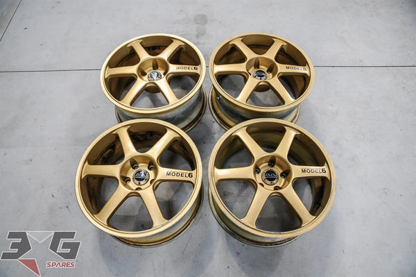 Genuine Yokohama AVS Model 6 Staggered Fit 18x8 +30 18x9 +35 5x114.3 P ...