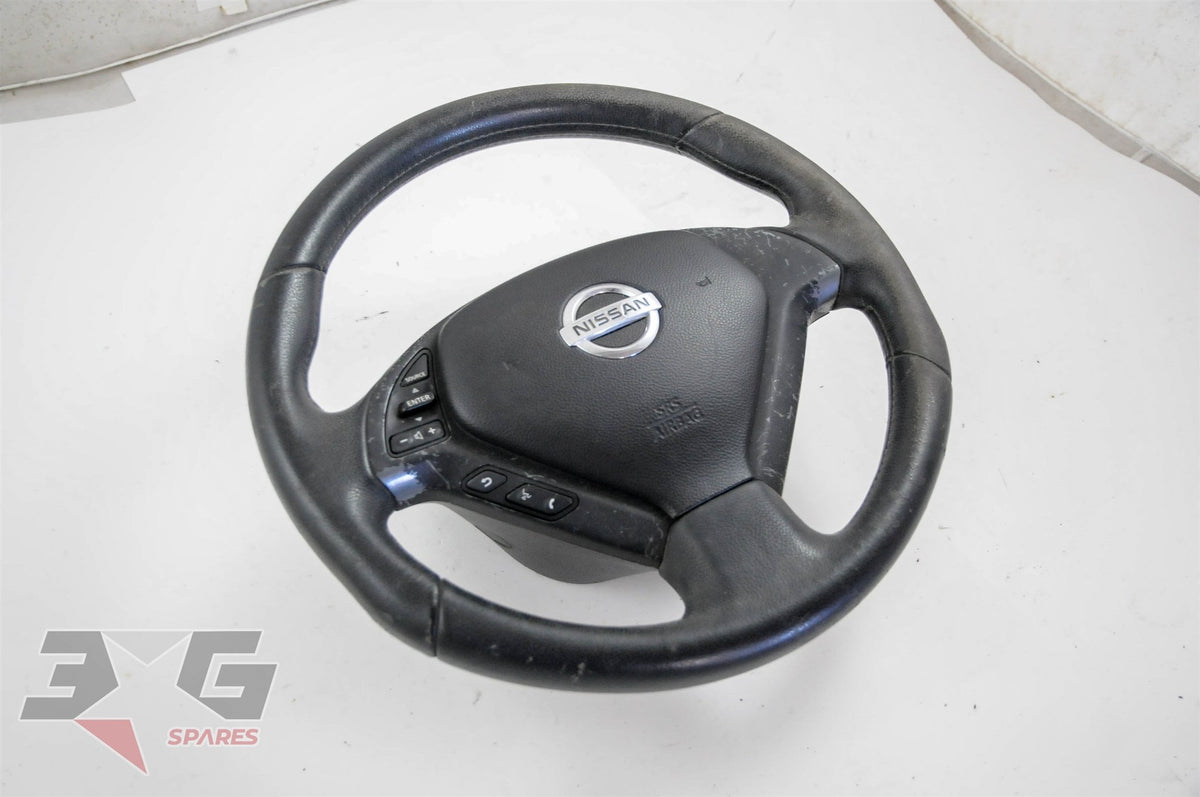 Shop 3GSpares Nissan 48430-JK300 Nissan V36 Skyline 6MT Steering Wheel ...
